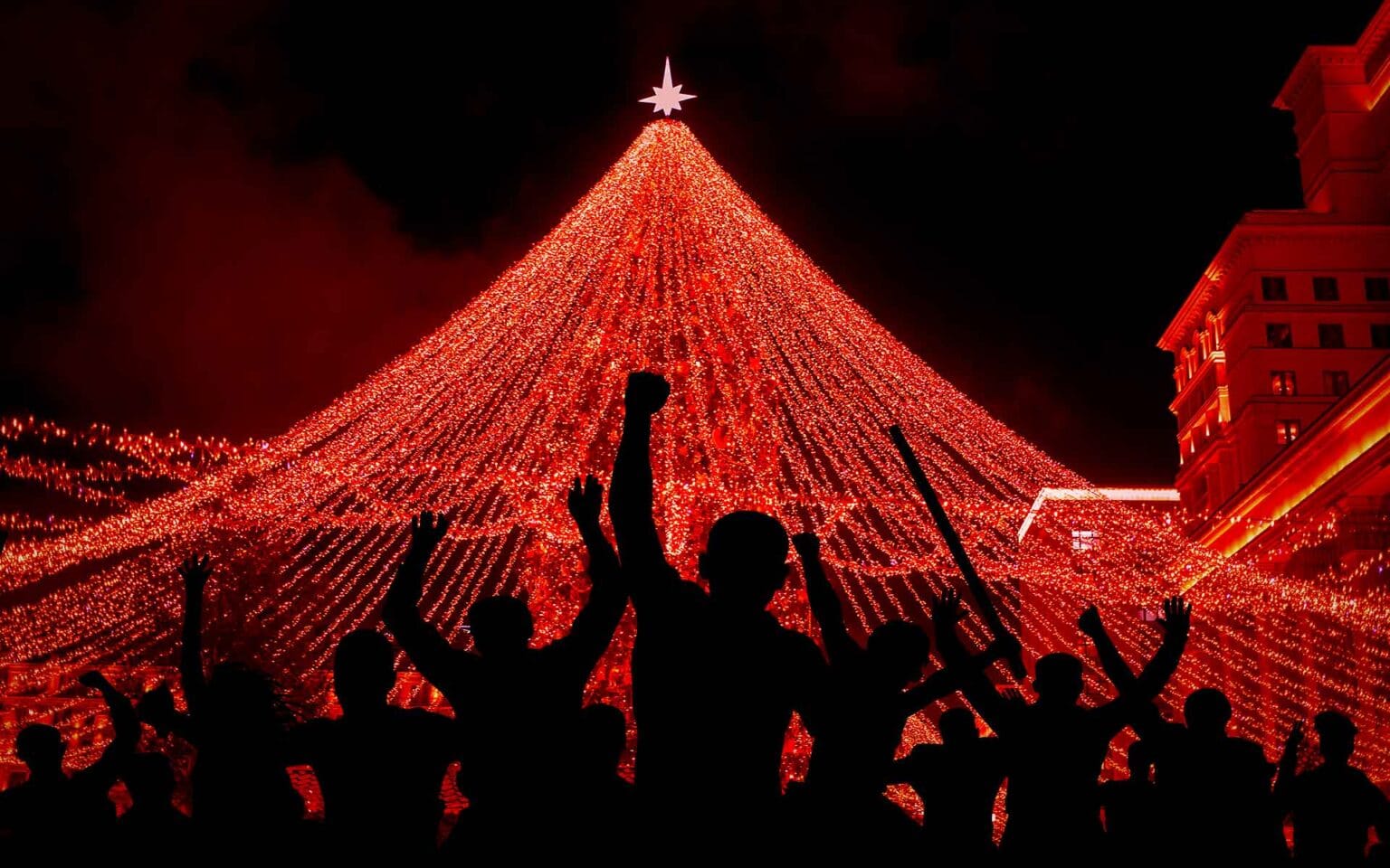 Mob Attacks Christmas Tree Lighting - Dr. James Dobson Family Institute